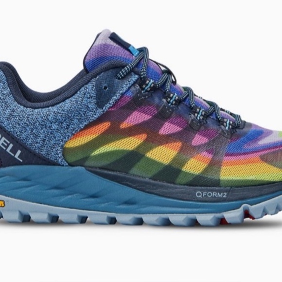 Merrell | Shoes | Merrell Womens Antora 2 Rainbow Hiking Shoes Size 9 ...